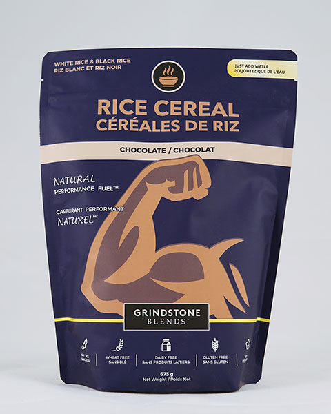 Hot Rice Cereal – Blended CHOCOLATE675g – Grindstone Blends