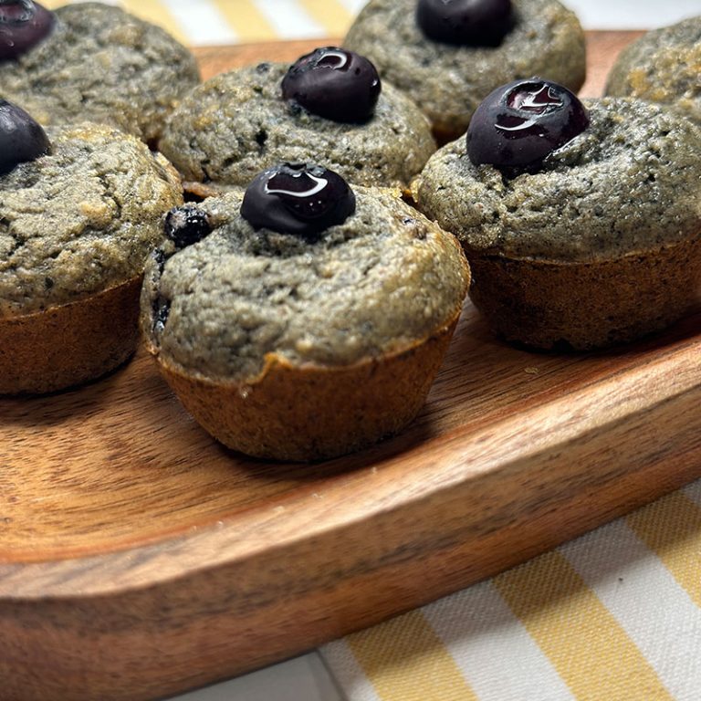 Blueberry Vanilla Muffins – Grindstone Blends